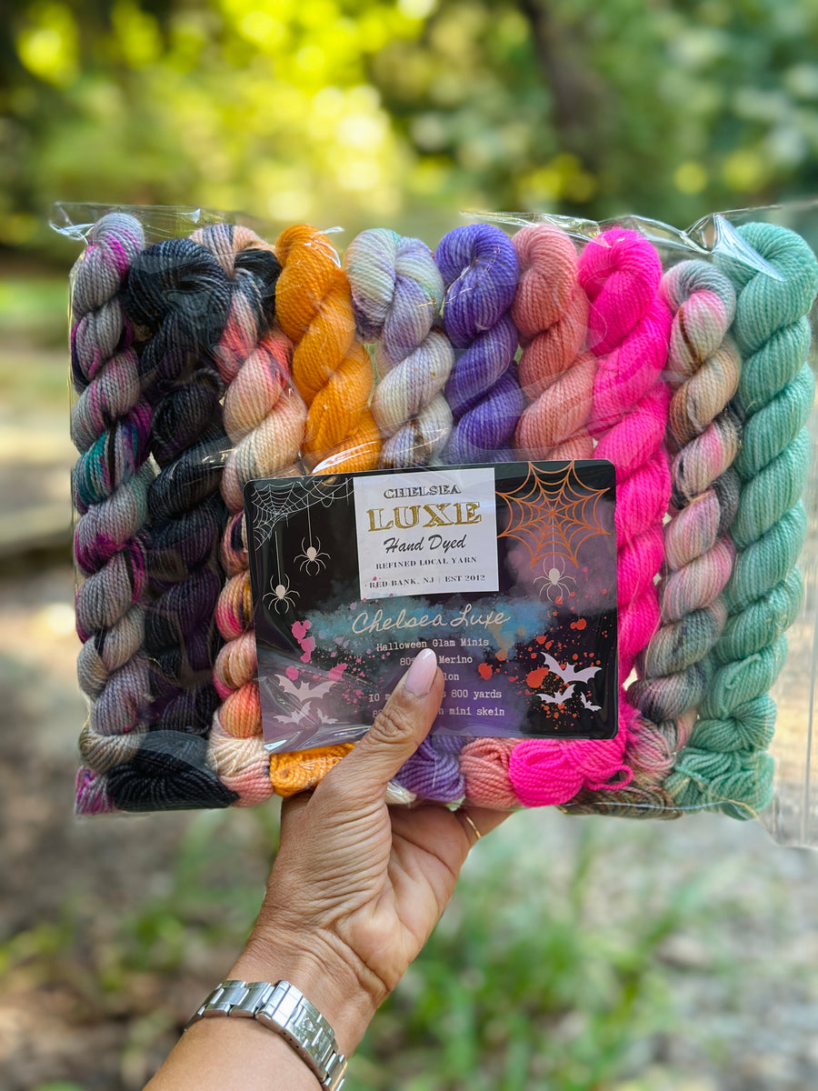 Chelsea Luxe Glam Pumpkin Mini Skein Set 2024 – Chelsea Yarns