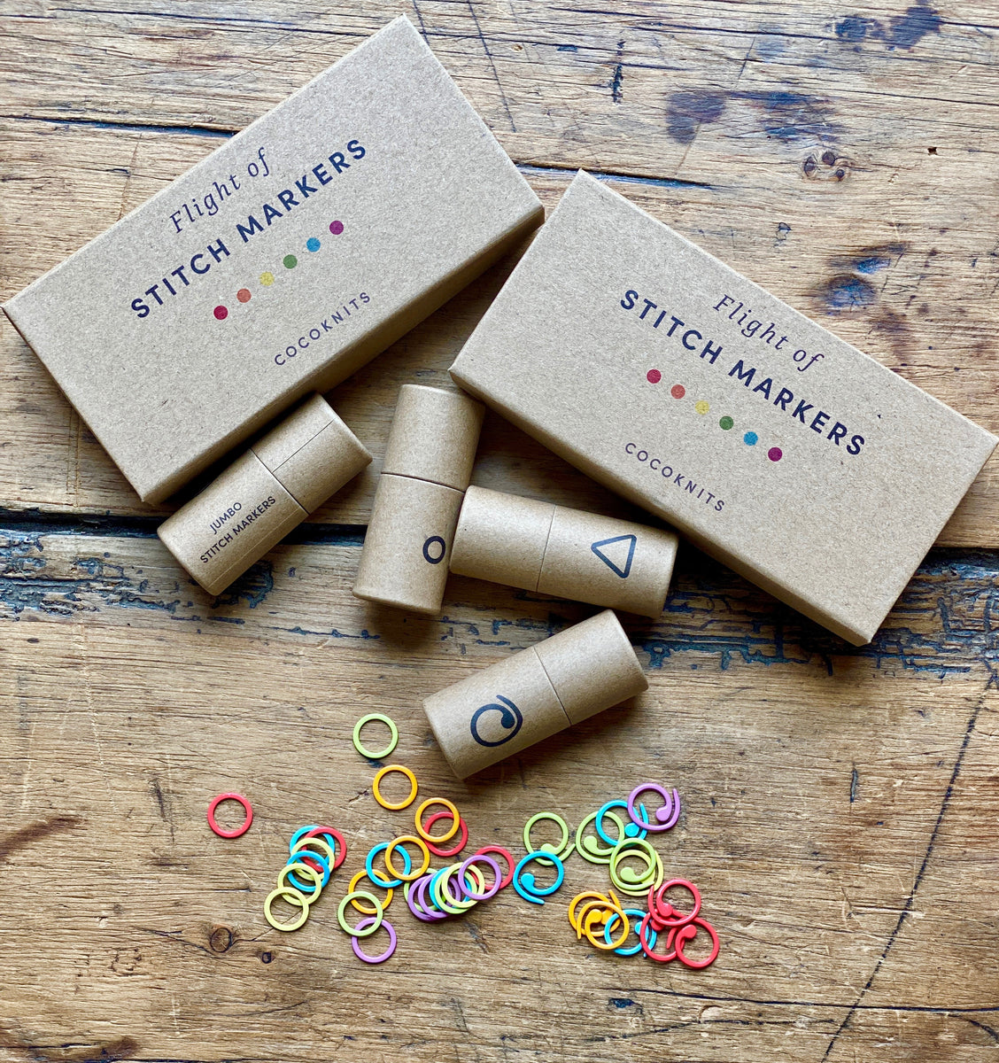 Coco Knits Flight Of Stitch Markers – Chelsea Yarns